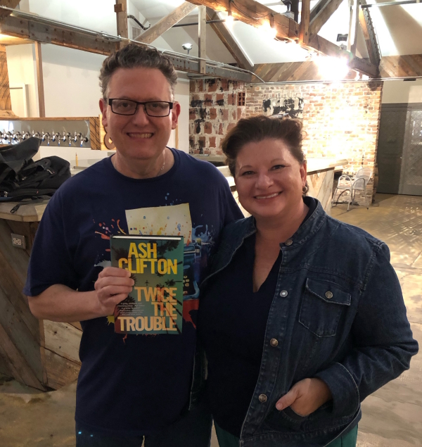 “Twice the Trouble” Book Launch – Ash Clifton, Writer