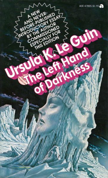 Classic Sci-Fi Book Cover: “The Left Hand of Darkness” – Ash Clifton ...